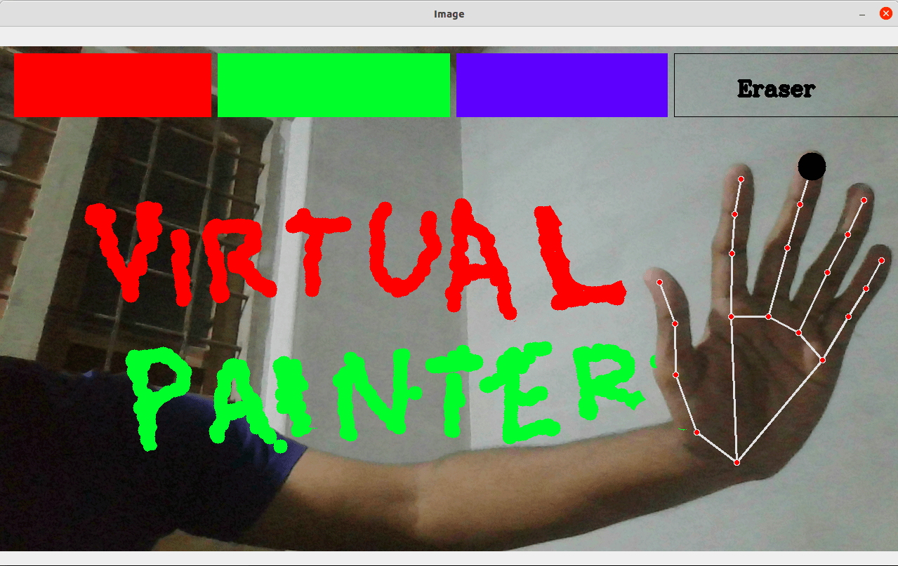 GitHub - Sarathns05/Virtual_Painter