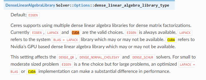 No CUDA type under dense_linear_algebra_library_type · Issue #884 · ceres-solver/ceres-solver ...