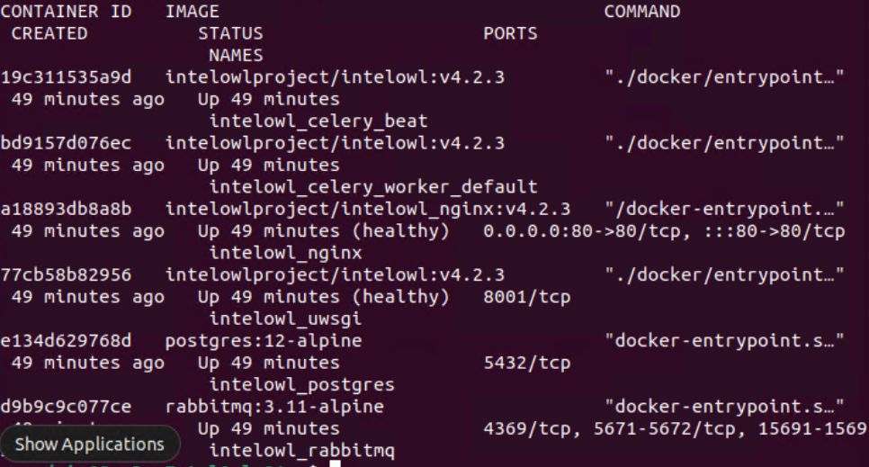 Error while initial run · Issue #1710 · intelowlproject/IntelOwl · GitHub