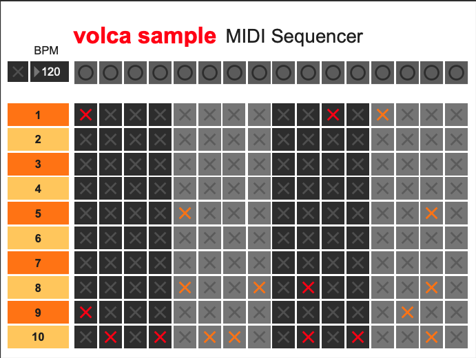 GitHub - joakster/VolcaSampleMIDISeq: MIDI Sequencer for Volca Sample