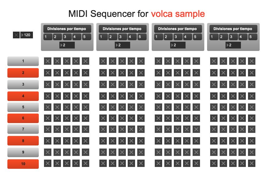 GitHub - joakster/VolcaSampleMIDISeq: MIDI Sequencer for Volca Sample