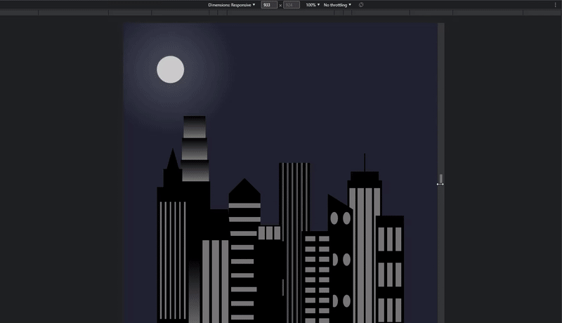 GitHub - CarlosLmB/City-Skyline: This is a responsive CSS design to ...