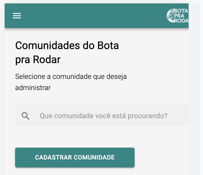 Adequar Responsividade Do Input De Filtro Da Lista De Comunidades · Issue 95 · Ameciclo