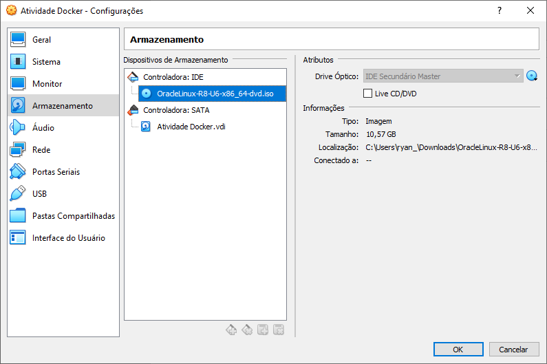 GitHub - Ryan-Amaro/Atividade-Docker