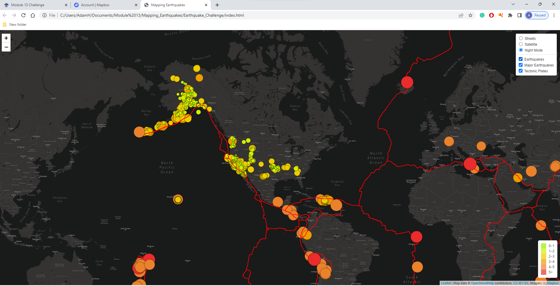 GitHub - AdamDunn22/Mapping_Earthquakes