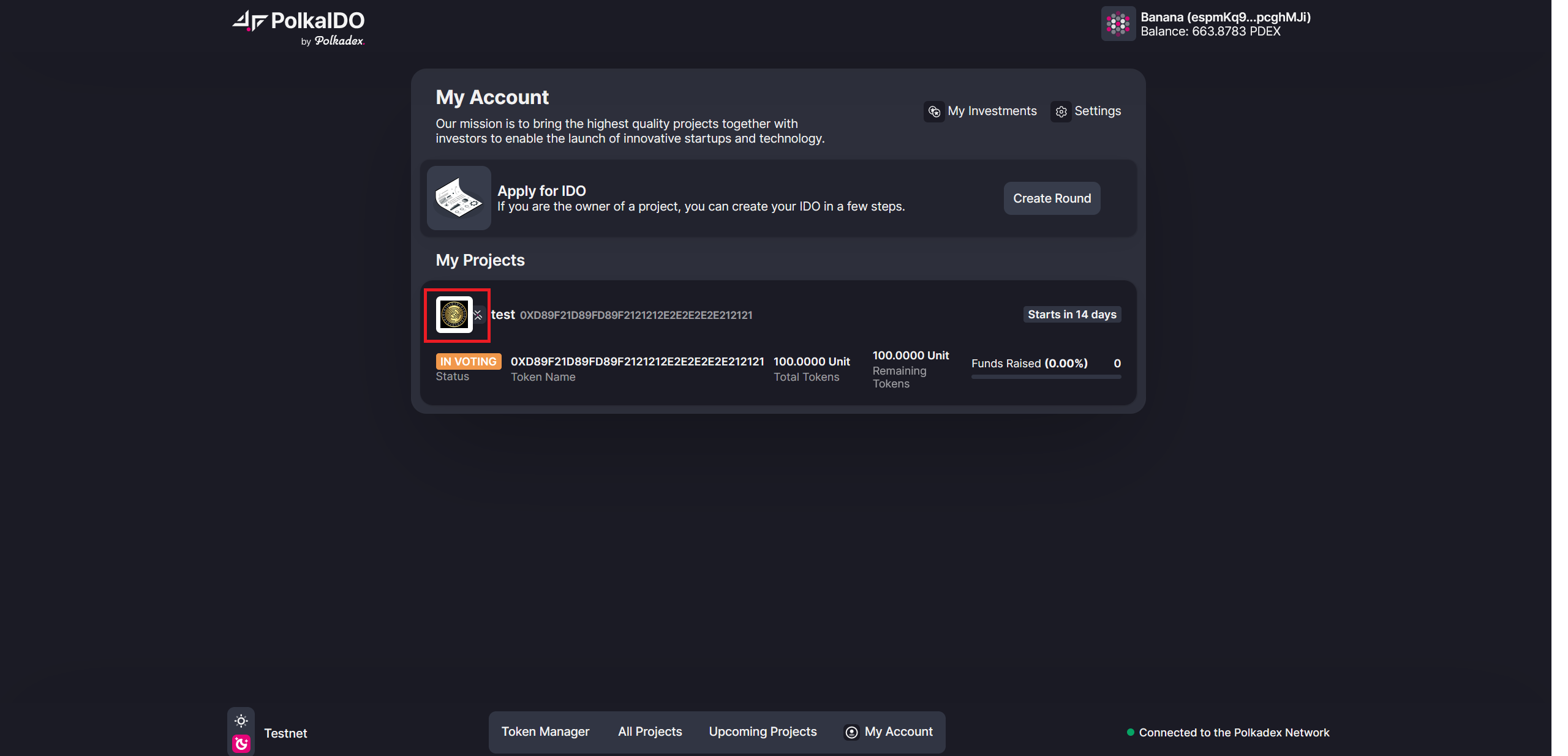 UI Improvement: No Spacing between polkadex logo and token logo · Issue #162 · Polkadex ...