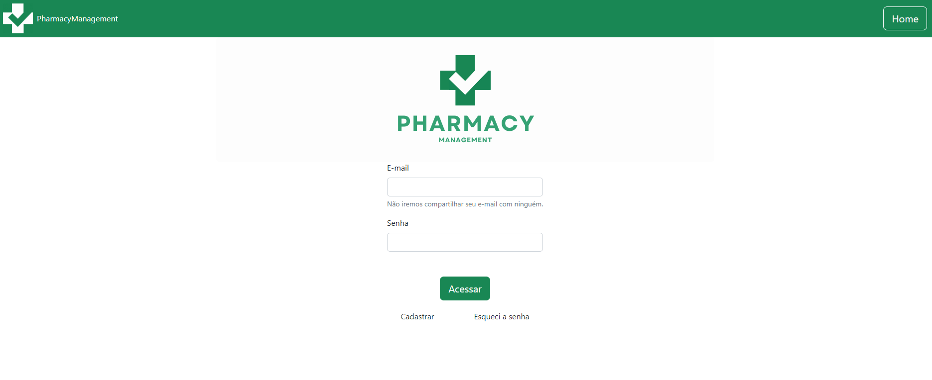 GitHub - juliomsilva/PharmacyManagement