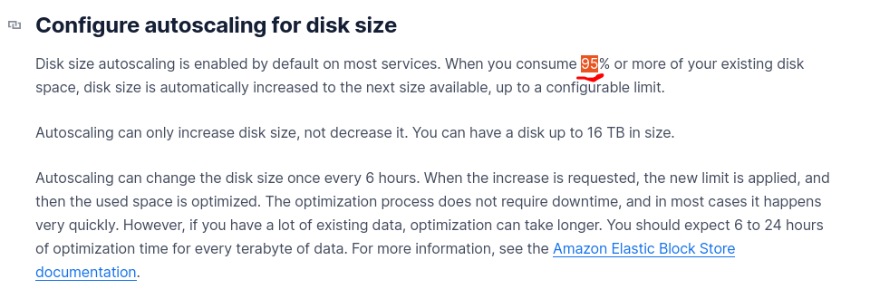 Docs Rfc Update Autoscaling Threshold · Issue 1244 · Timescaledocs · Github
