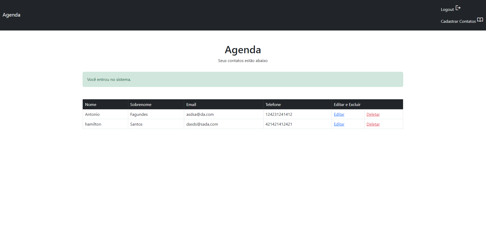 GitHub - W-Wag/projeto-agenda: O site do projeto agenda foi ...