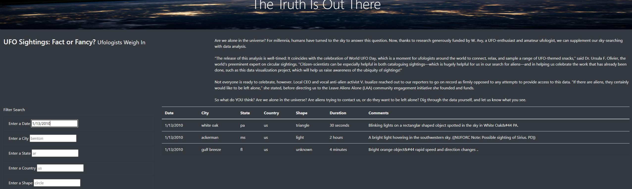 GitHub - Scottiepip/UFOs