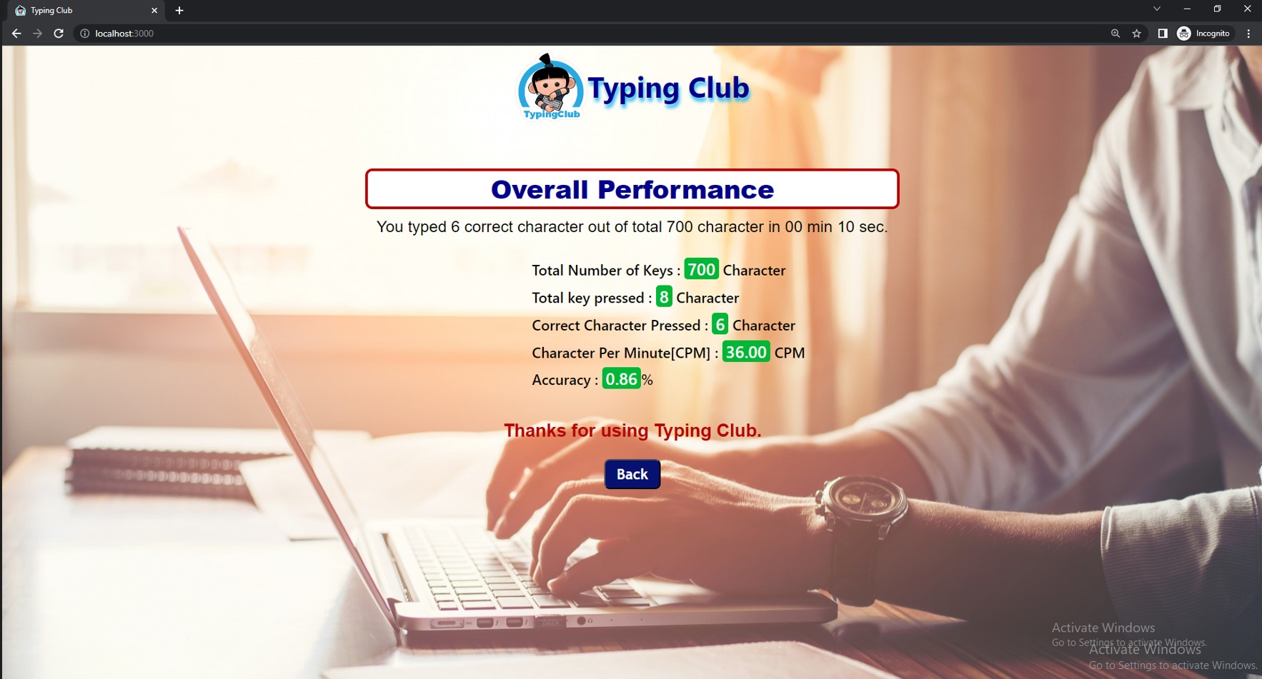 GitHub - vikasgupta2/Typing-Club