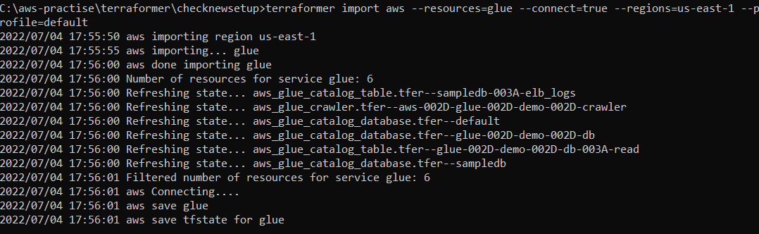 aws glue terraformer · Issue #1367 · GoogleCloudPlatform/terraformer · GitHub