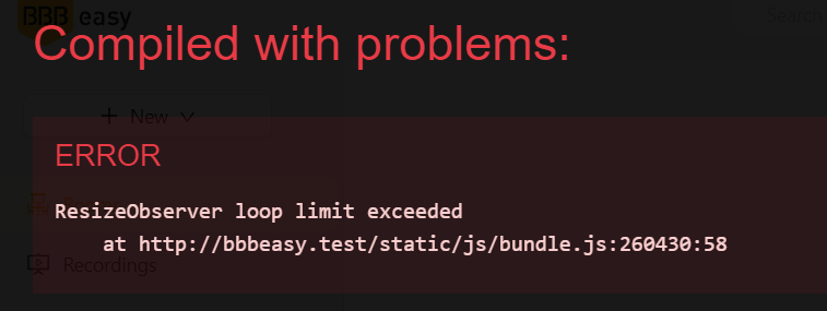 Resizeobserver Loop Limit Exceeded Error · Issue 606 · Riadvicebbbeasy · Github 2884