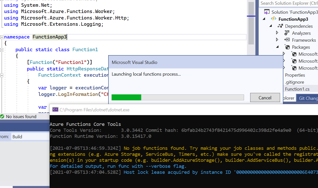 Azure Functions 5 0 Isolated Extentions Json Do Not Generated · Issue 1958 · Azure
