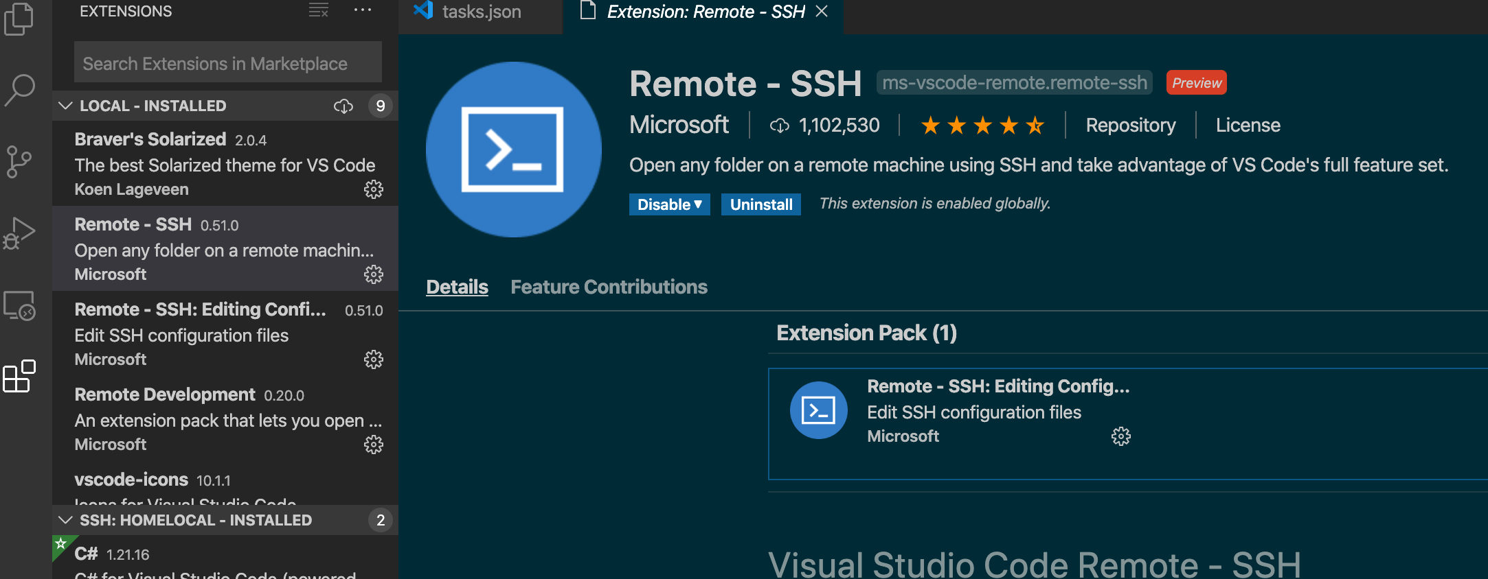 dotnet shell command not found · Issue #2747 · microsoft/vscode-remote-release · GitHub