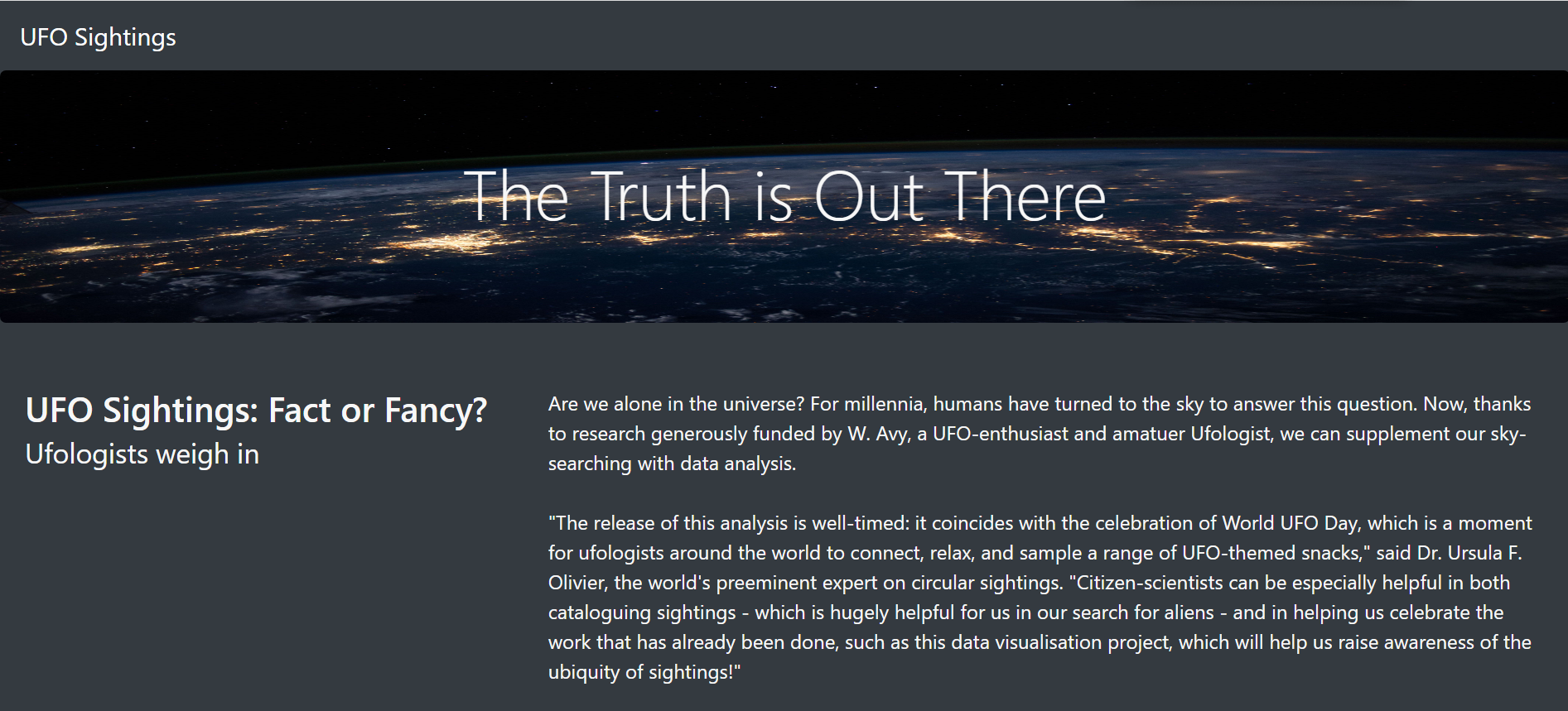 GitHub - Dimara-Delmar/UFOs: UFOs Analysis