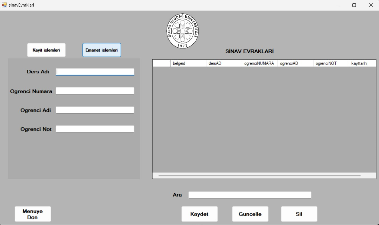 GitHub - UlasAtas/belgearsivyonetimsistemi2: proje