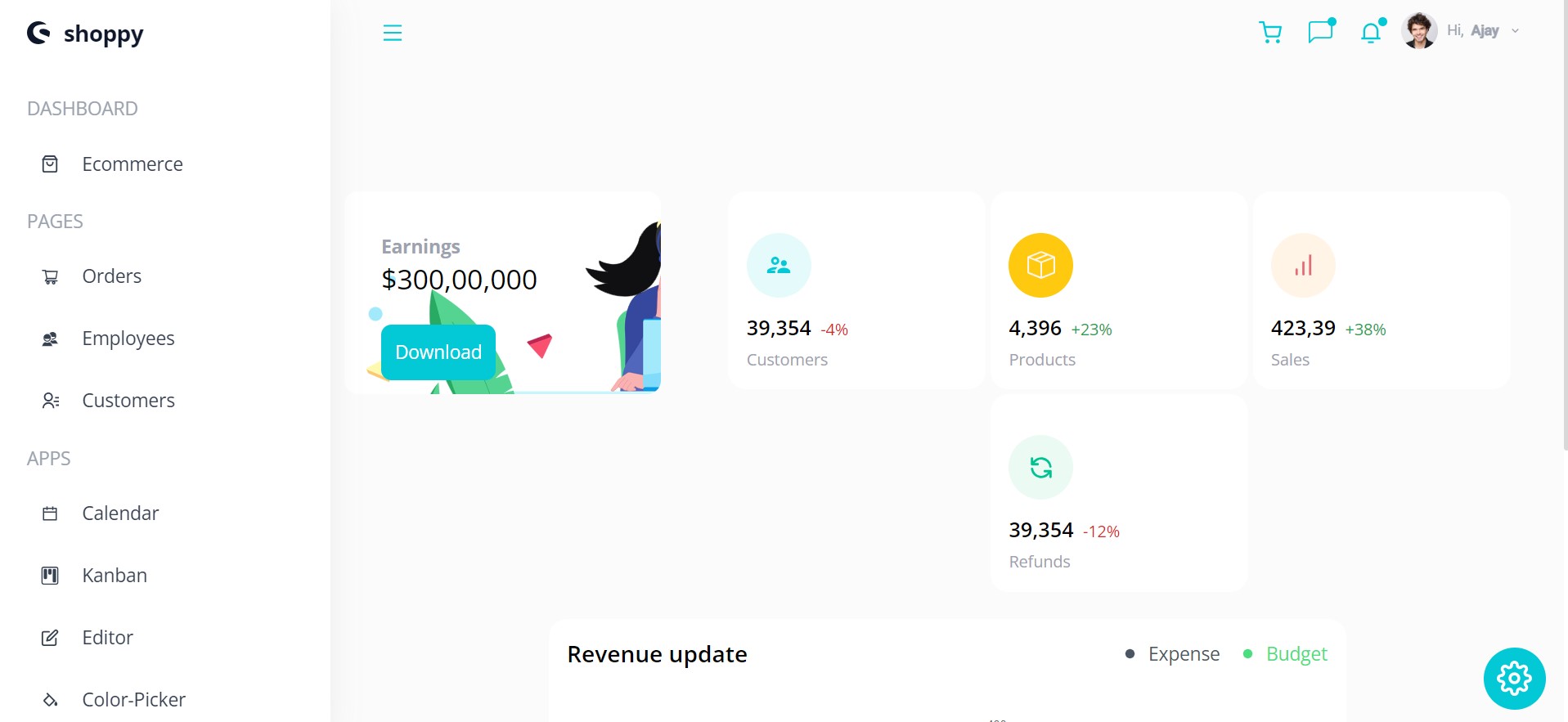 GitHub - ajay-k12/admin-dashboard: This a Admin Dashboard