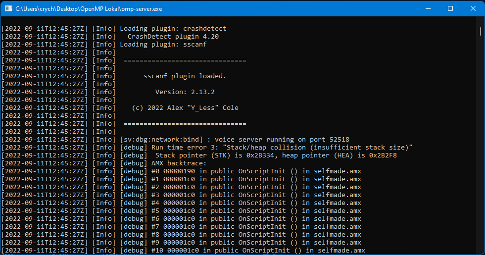 [behavior Difference] Problems With Including Sscanf · Issue 200 · Openmultiplayer Server Beta