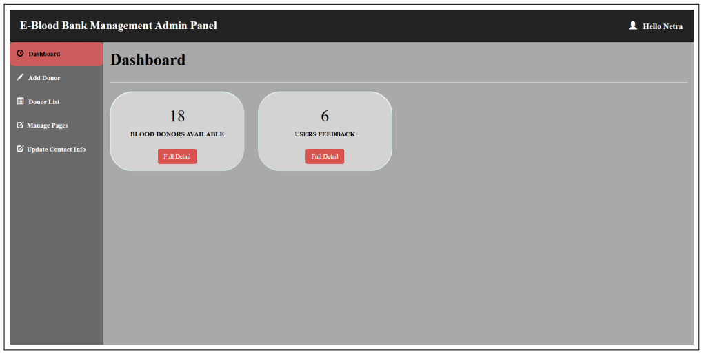 GitHub - ishawagh2002/E-Blood-Bank-Management-System: Website is very ...