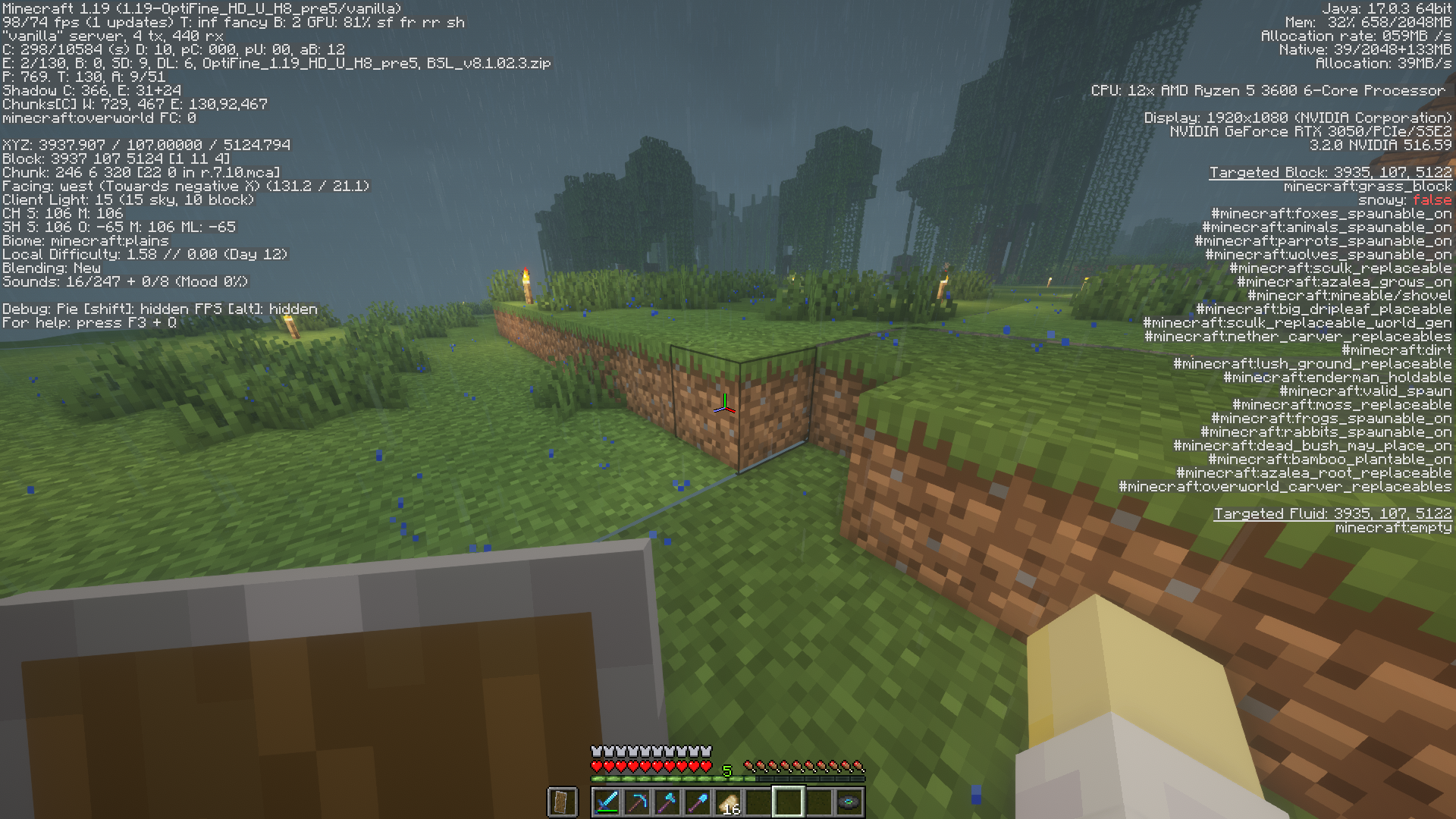 [Bug/ Shaders] Waving Leaves Breaks Ground On BSL · Issue #6937 ...