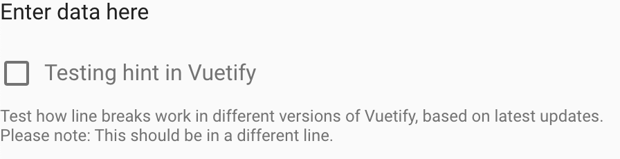 [Bug Report] Unable to add line break in hint - does not parse br tag anymore · Issue #10674 ...