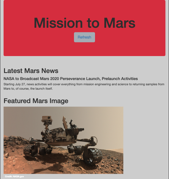 GitHub - MRLinares/Mission_to_Mars