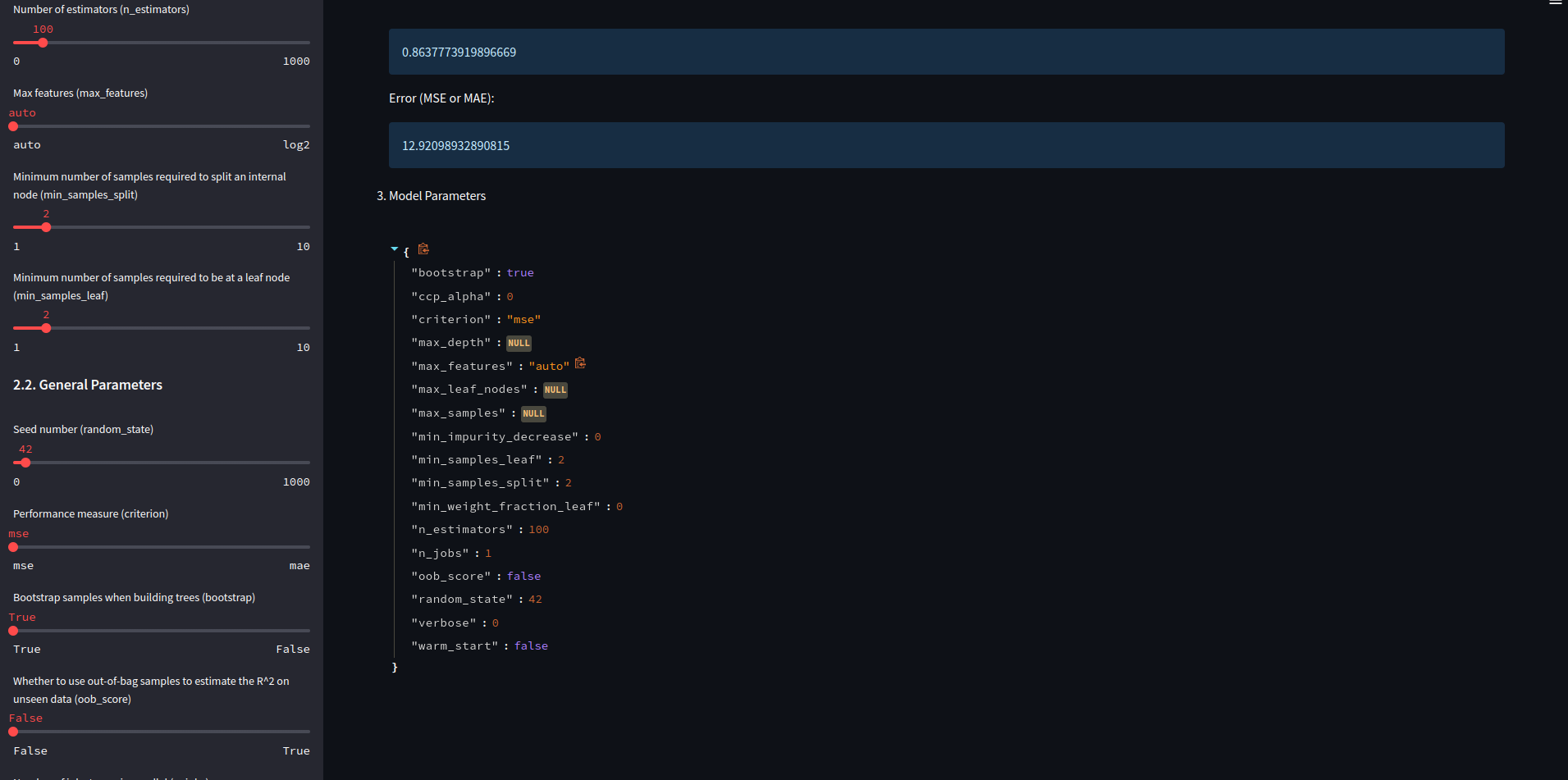 GitHub - vsg-root/Machine-Learning-Web-App-Random-Forest-Model-Regression