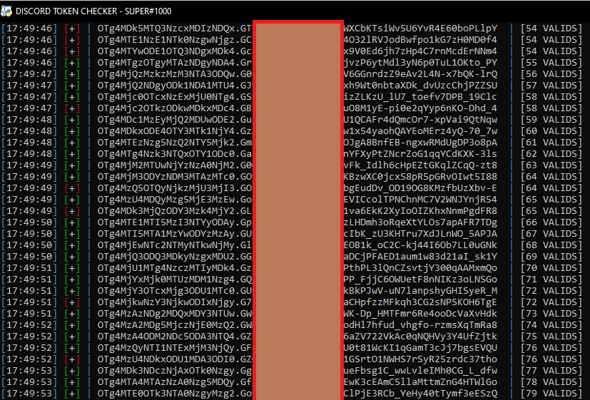 GitHub SUPER SPOOFER Discord Token Checker Program Coded In Python 
