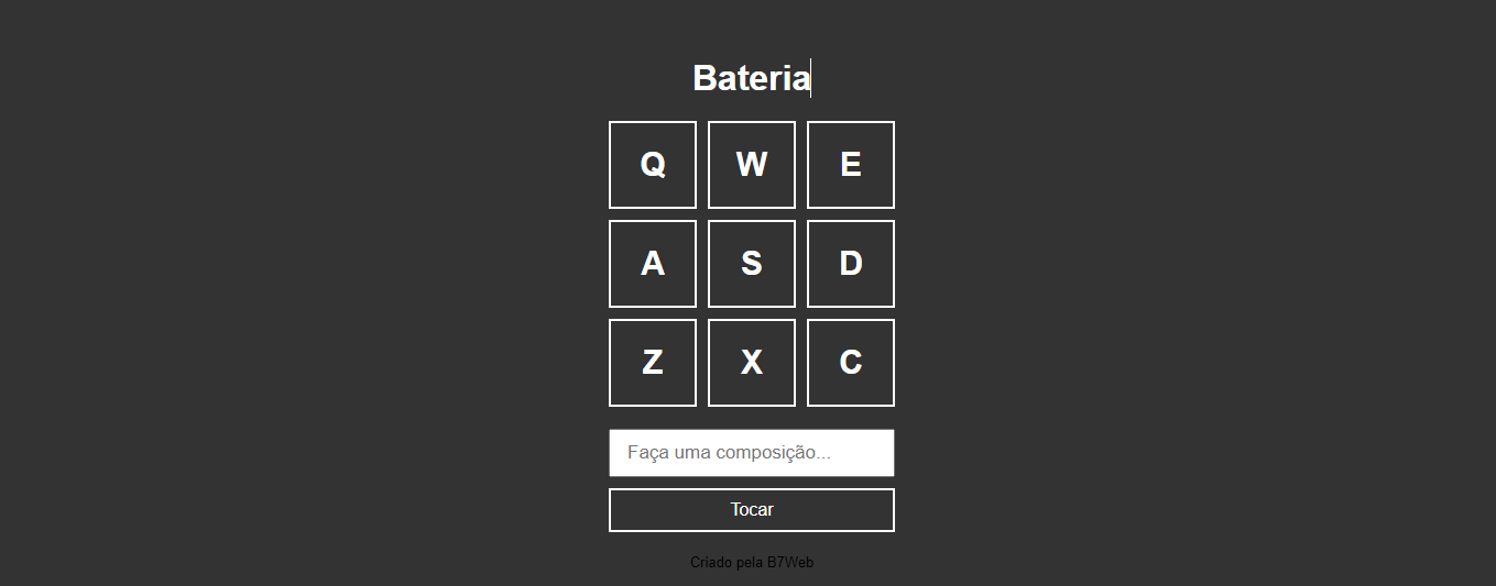 GitHub - PauloCatto/Bateria