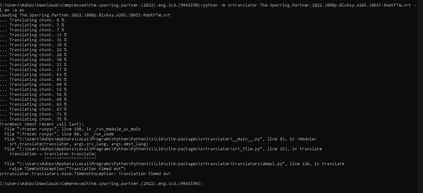 Does this project still work? · Issue #33 · sinedie/SRTranslator · GitHub
