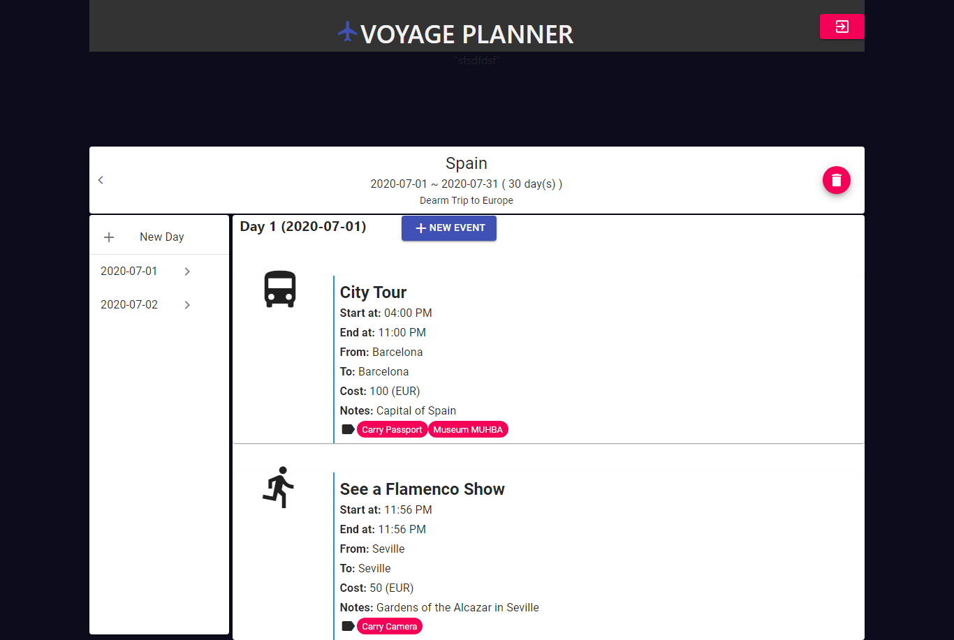 GitHub - janeelizabethjose/voyage-planner: Travel Planner System