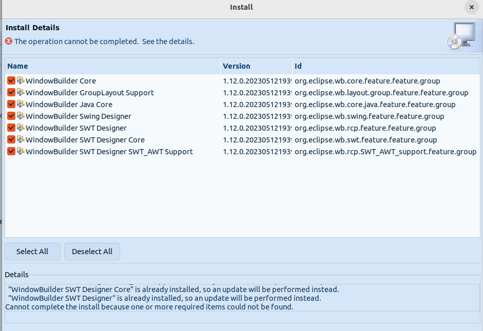 Windowbuilder (Swing) hangs Eclipse on opening class · Issue #310 · eclipse-windowbuilder ...