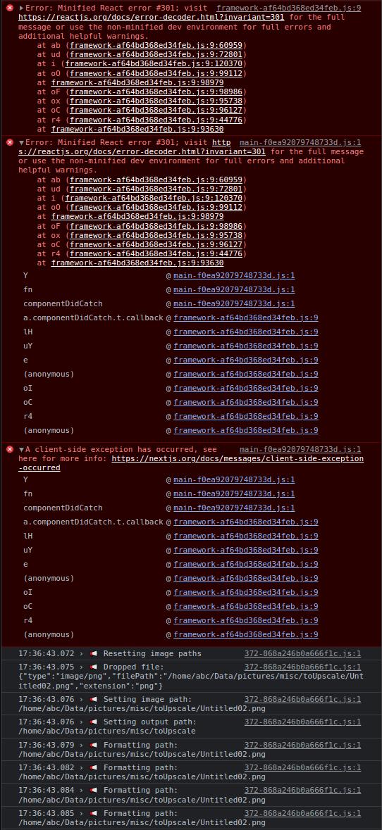 React goes into infinite loop when selecting or dropping a single image in version 2.5.0 · Issue ...
