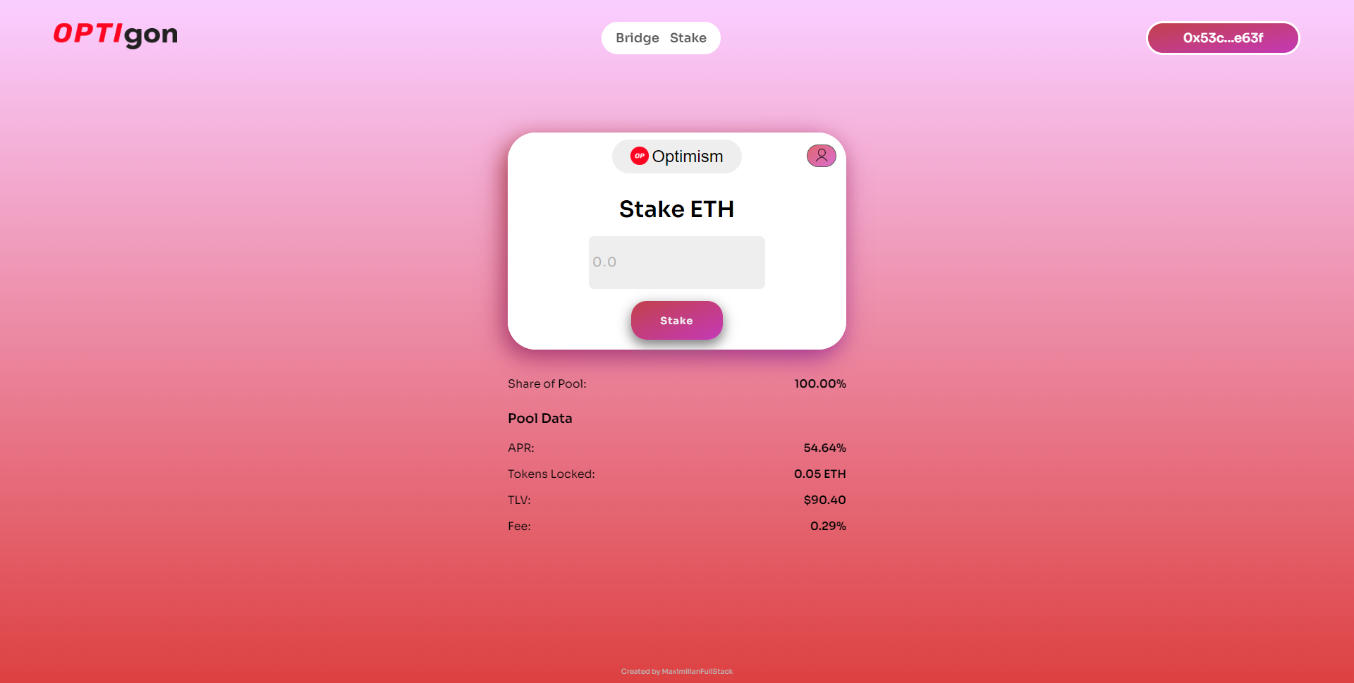 GitHub - MaximilianFullStack/optigon-bridge-frontend: Frontend for the Optigon Bridge Protocol
