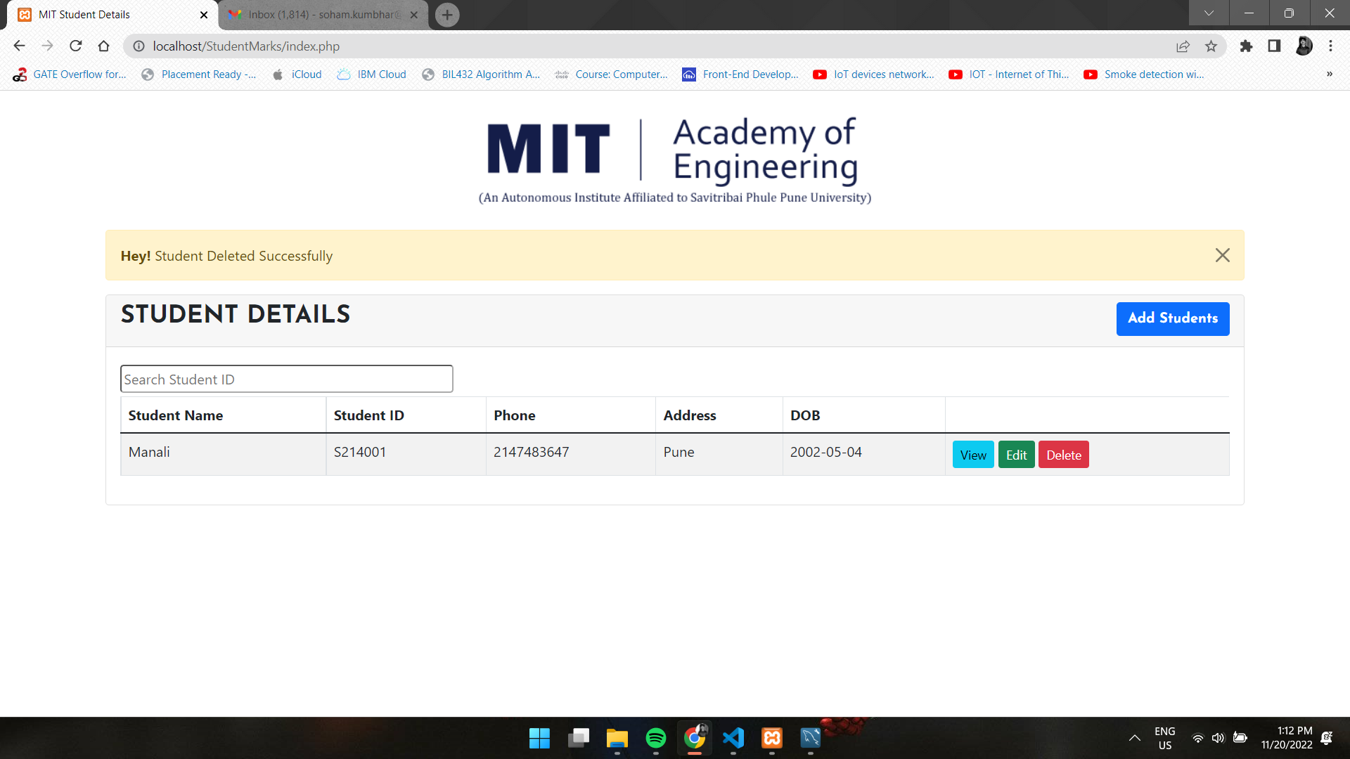 Github Manalisjadhavmarsheet Generation System This Marksheet Generator Can Generate