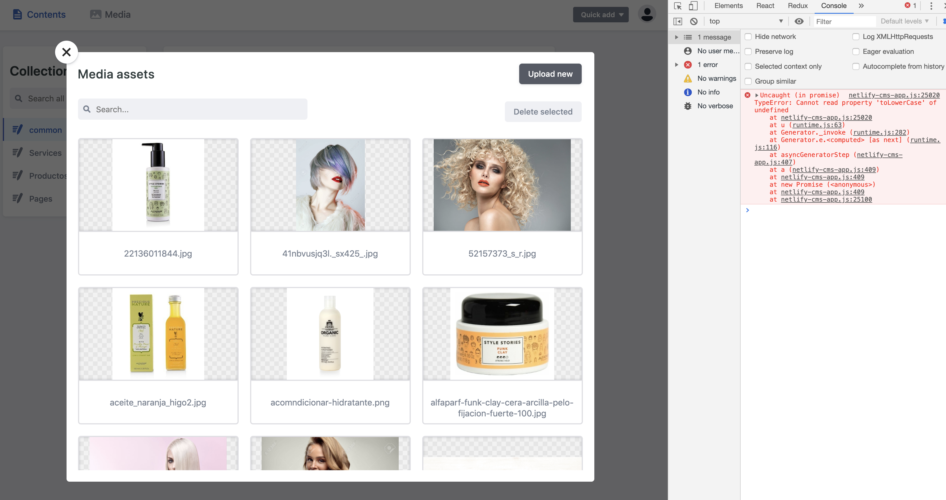 Can't Upload new image in media · Issue #2425 · decaporg/decap-cms · GitHub