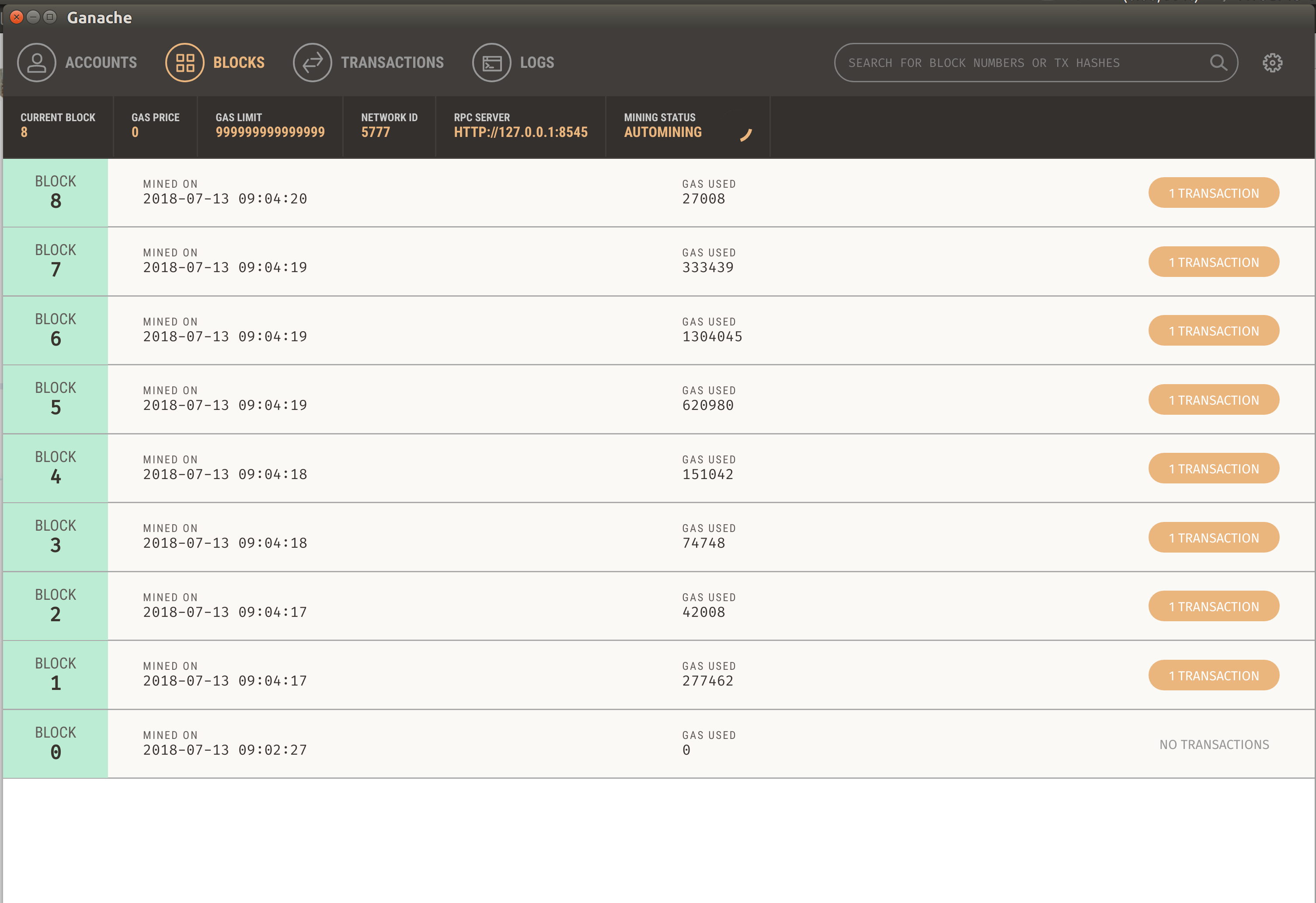 Transaction Nonce mismatch in version >= 1.2.0 · Issue #841 · trufflesuite/ganache-ui · GitHub