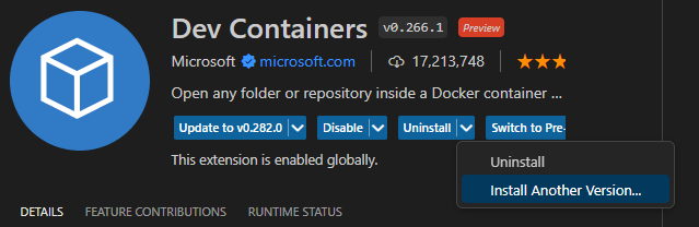(Re)building dev container adds invalid mount to generated docker compose · Issue #8172 ...