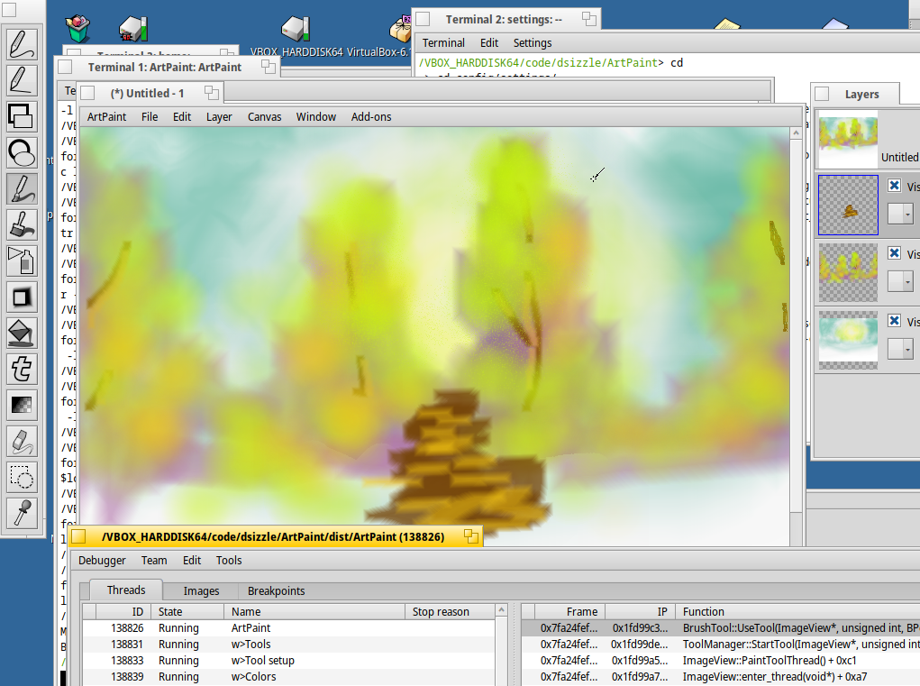 Crash while painting with the Brush tool · Issue #212 · HaikuArchives/ArtPaint · GitHub
