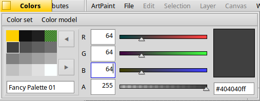 Label color sets · Issue #255 · HaikuArchives/ArtPaint · GitHub