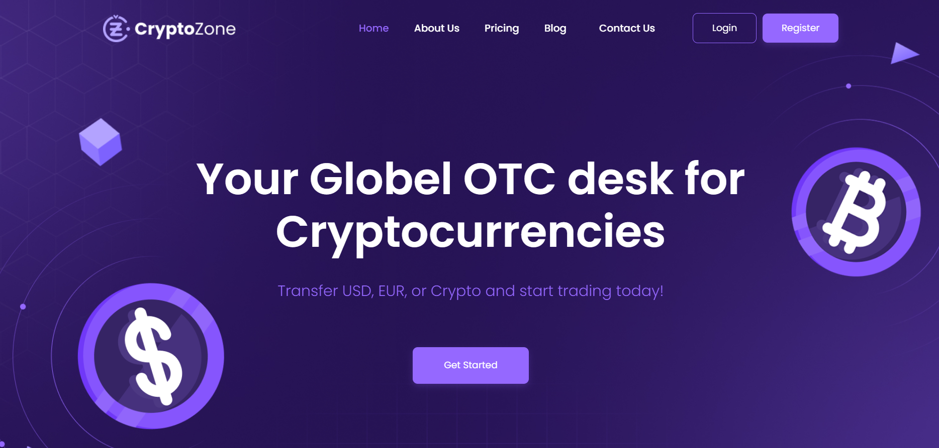 GitHub - alenpragma/Cryptozone-react-template: Crypto-v1.0-react-template