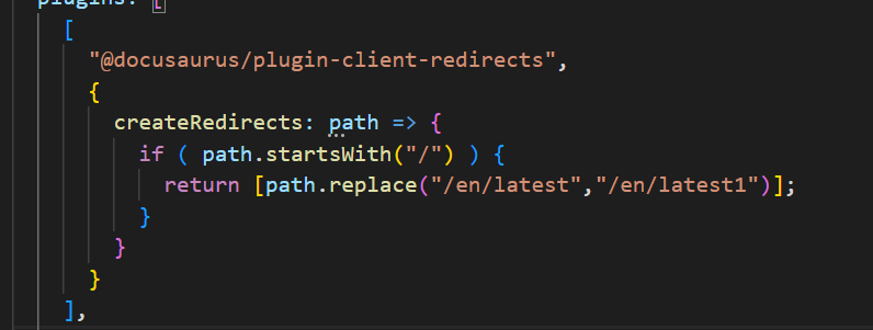 Can't able to redirect link · Issue #8691 · facebook/docusaurus · GitHub