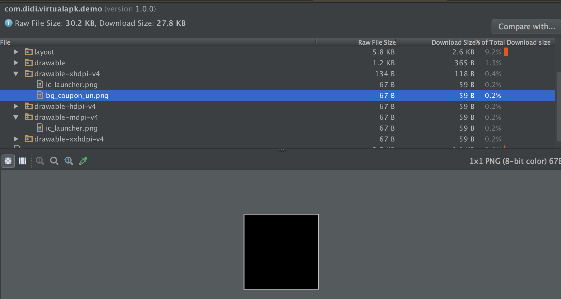 插件包中的png图片都显示黑色 · Issue #116 · didi/VirtualAPK · GitHub