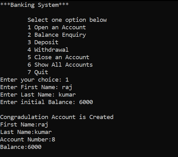 GitHub - Tanai007/Banking-system