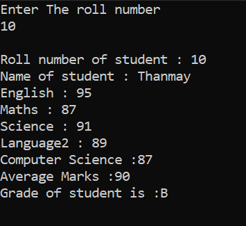 GitHub - Tanai007/Student-report-card-managment