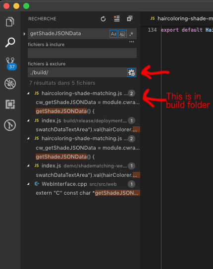 File Search Not Excluding · Issue 71211 · Microsoftvscode · Github