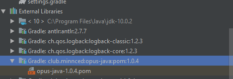 bootJar fails to start · Issue #1 · discord-java/opus-java · GitHub