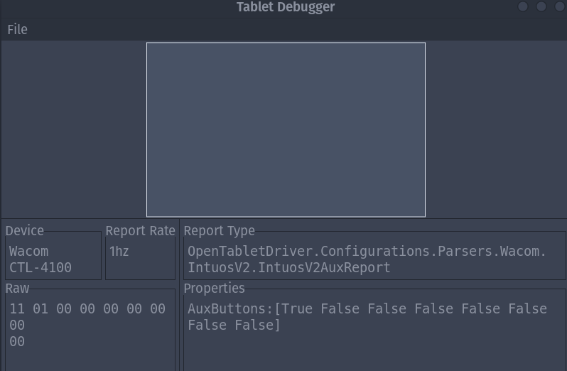 Auxiliary buttons not implemented on the Wacom CTL-4100WL · Issue #2671 · OpenTabletDriver ...