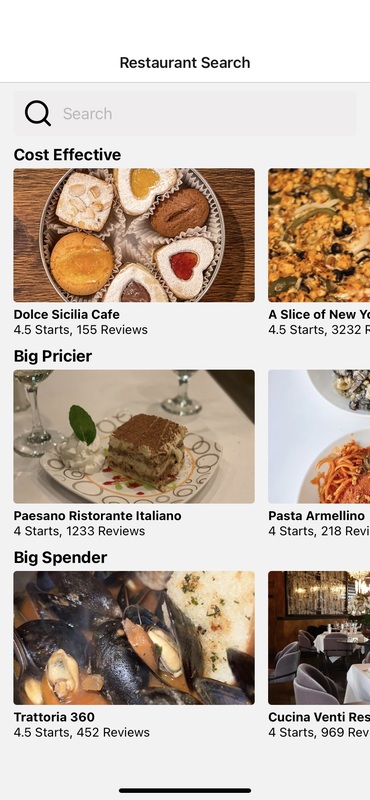 GitHub - ErayYuksell/RestaurantSearchApp: A React Native application where we can search for a ...